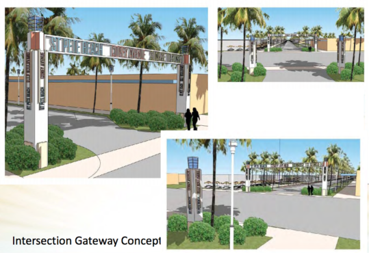 Gateway and Streetscape Concepts | Corey Avenue | Corey Avenue